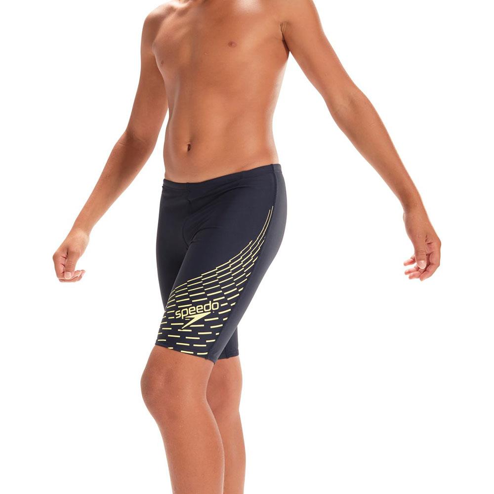 Jammer Speedo Medley logo niño azul/amarillo